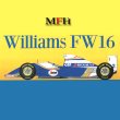 モデルファクトリーヒロ MFH 1/20 ウィリアムズ FW16 | クアトロポルテ 通販